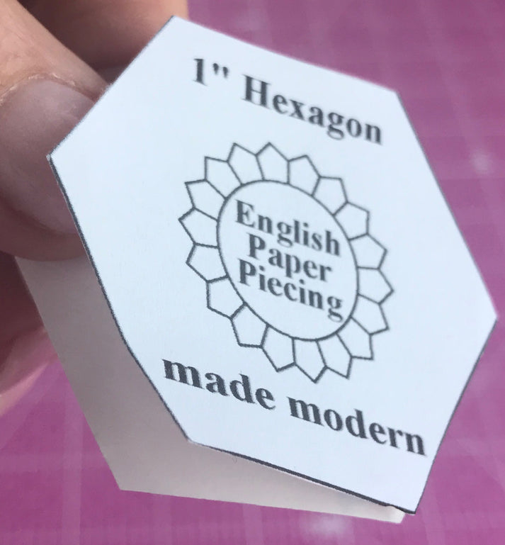 English Paper Piecing Made Easy | Templates for Hexagons 2" – Sewforever
